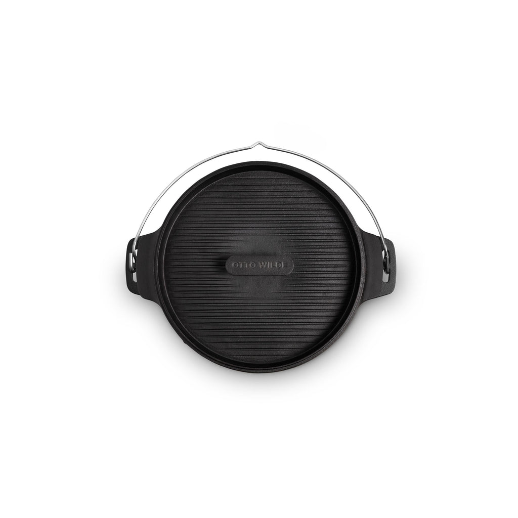 Dutch Oven Aus Gusseisen 6l Topf And Grillplatte Jetzt Kaufen